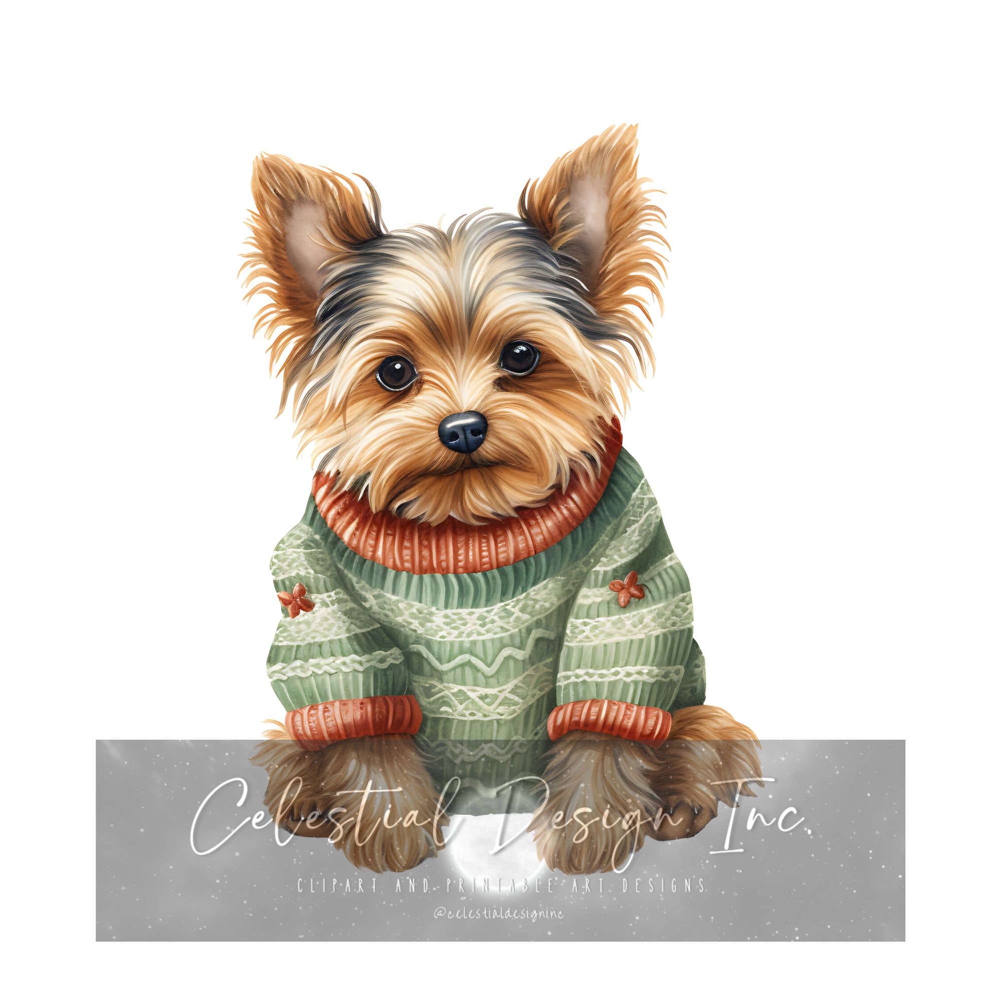 Cute Dogs PNG Clipart Bundle Full License 22 Designs Instant Download ...