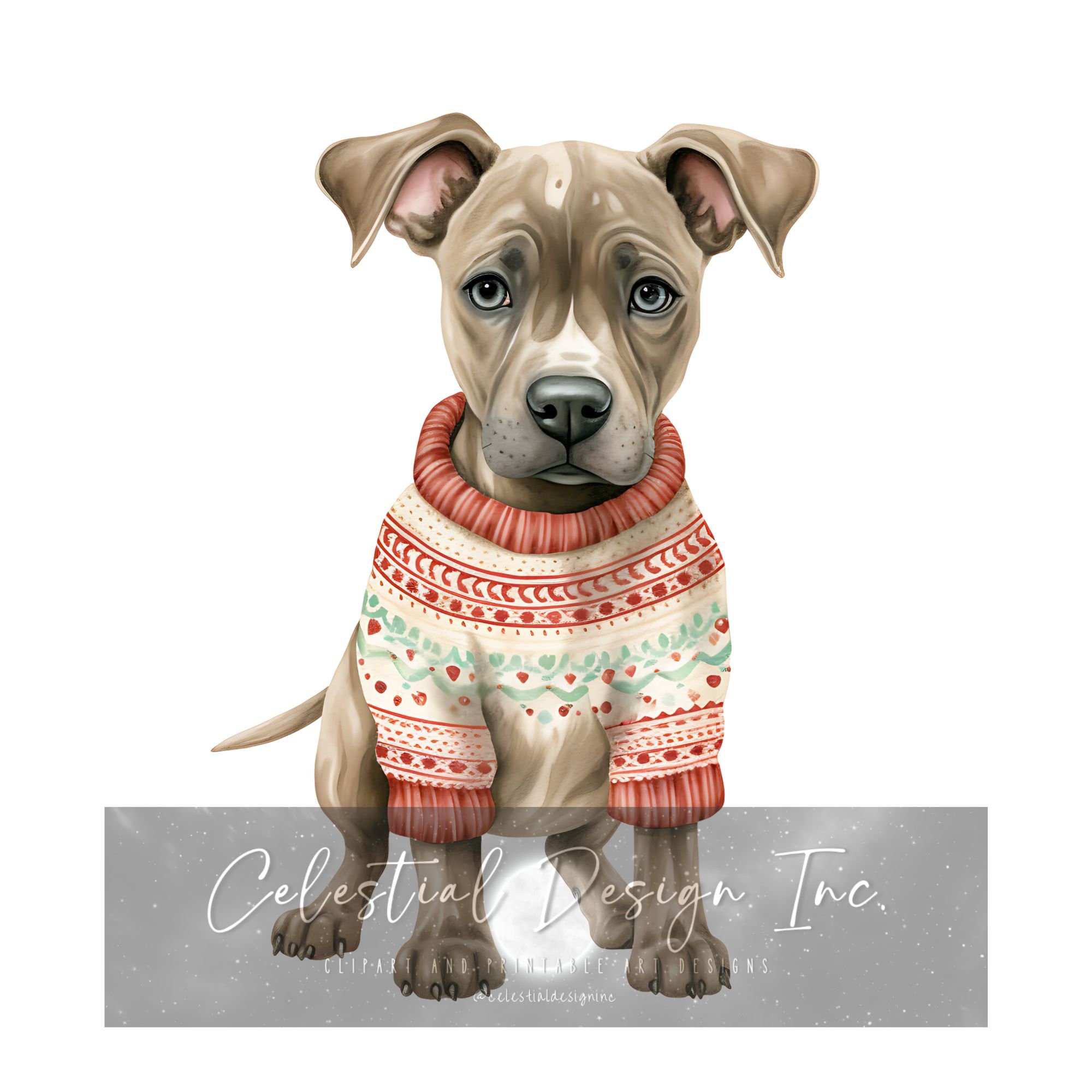 Cute Dogs PNG Clipart Bundle Full License 22 Designs Instant Download ...