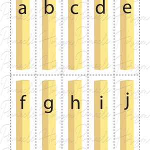 Fries Letter Matching Activity - Etsy