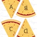 Pizza Letter Matching Activity - Etsy