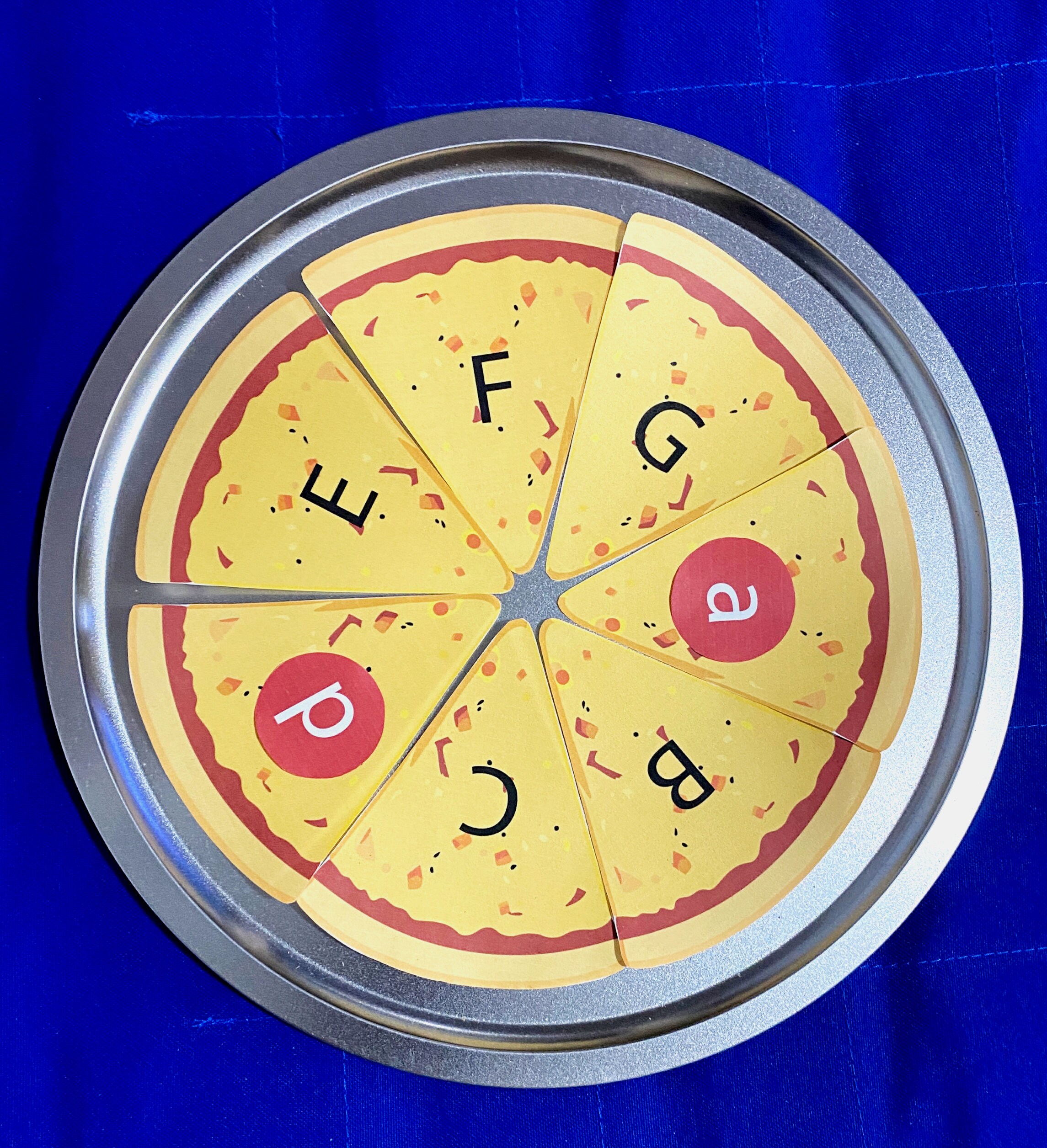 Pizza Letter Matching Activity - Etsy