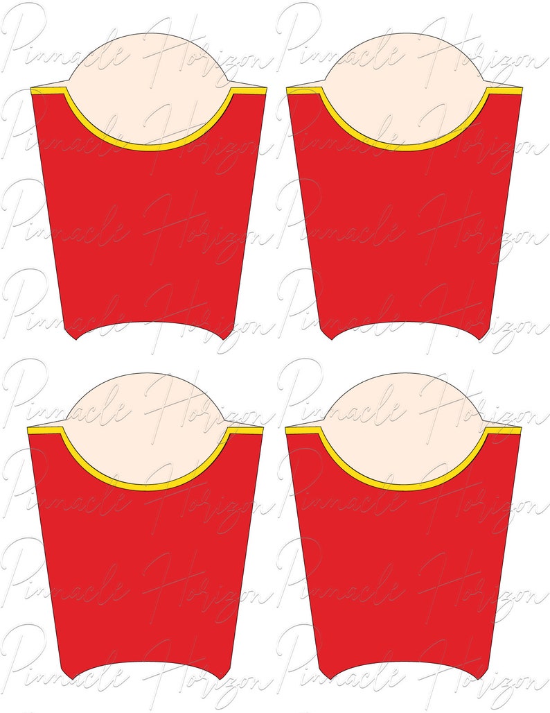 Fries Letter Matching Activity - Etsy