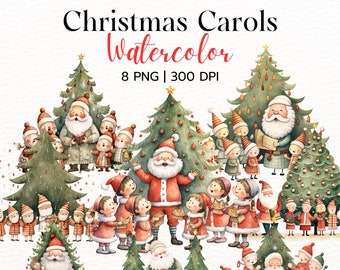 Buy Christmas Clipart Mega Bundle, 43 PNG Images, Transparent ...