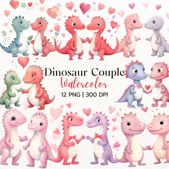 Dinosaures Amoureux