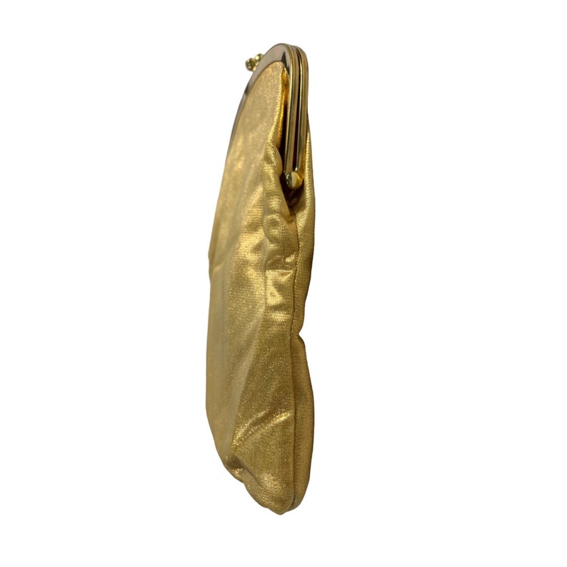 Vintage Mel Ton Women's Golden Clutch Bag With Gloves Purse Sz S - Etsy