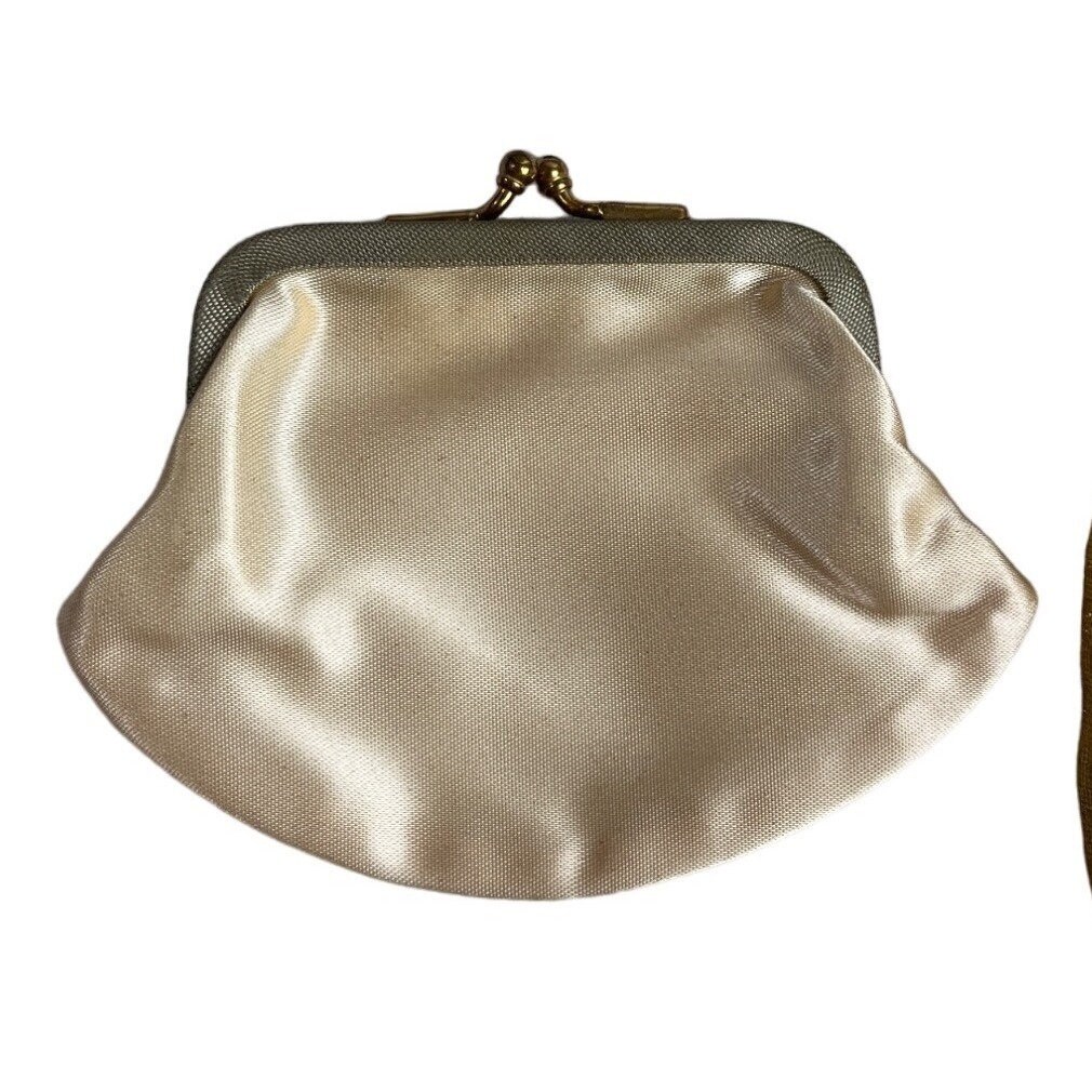 Vintage Mel Ton Women's Golden Clutch Bag With Gloves Purse Sz S - Etsy