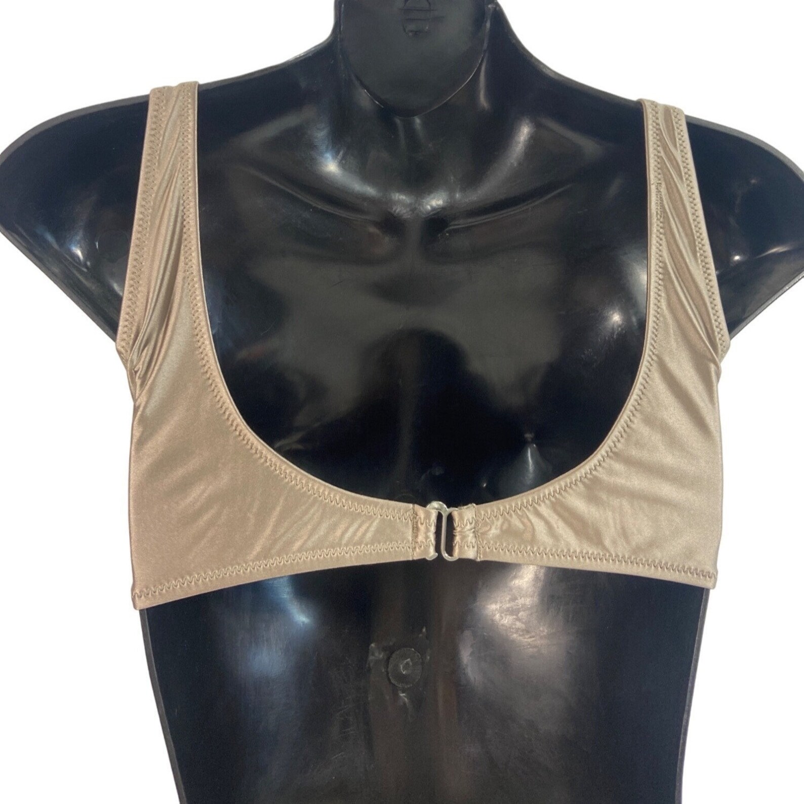 Vira Women's Metallic Tan One Piece Swimsuit Sz L - Etsy