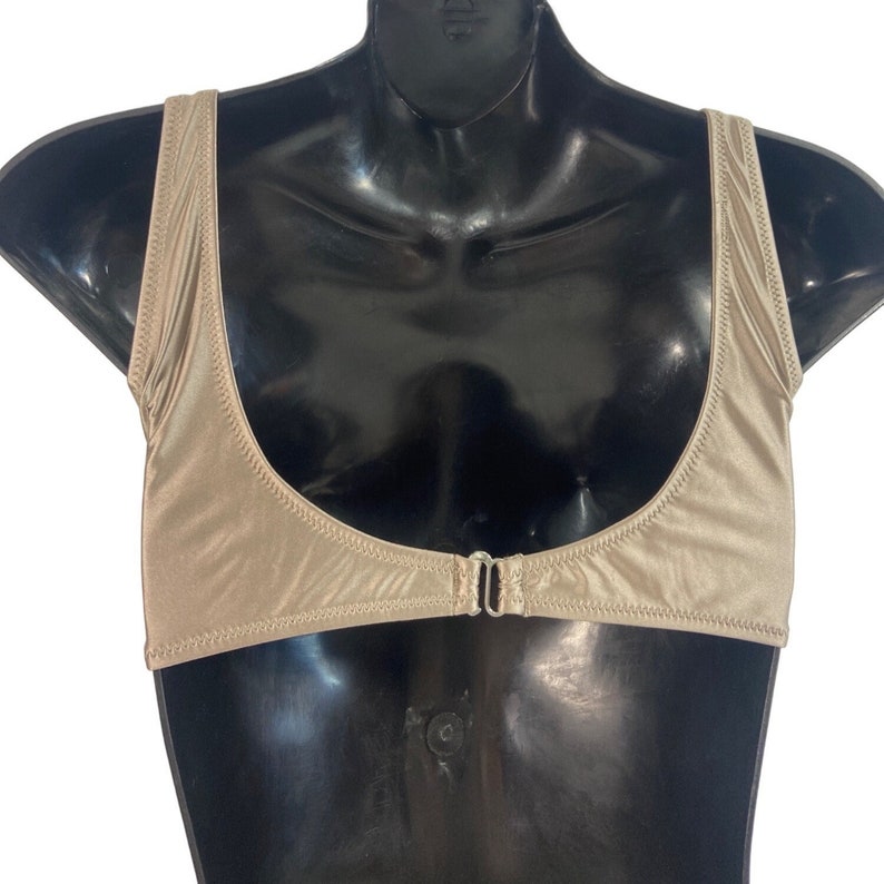 Vira Women's Metallic Tan One Piece Swimsuit Sz L - Etsy