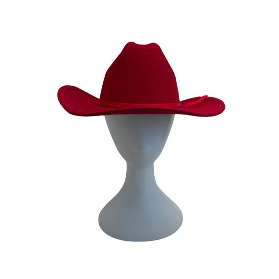 Eddy Bros Ranger Red Cowboy Hat Wool Felt Western Sty… - Gem