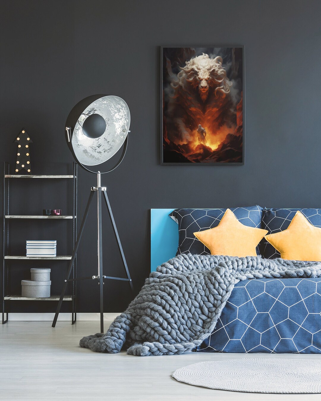 Fantasy Chimera D&D Poster Custom Artwork - Etsy