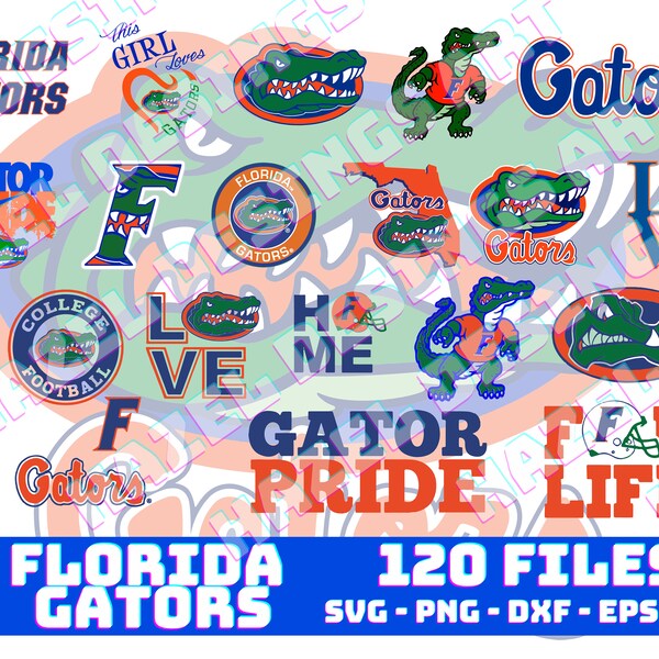 Florida Gators Svg - Etsy