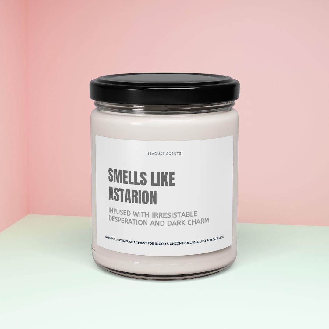 Astarion Inspired Candle BG3 Inspired Gift for Boyfriend Baldur's Gate ...