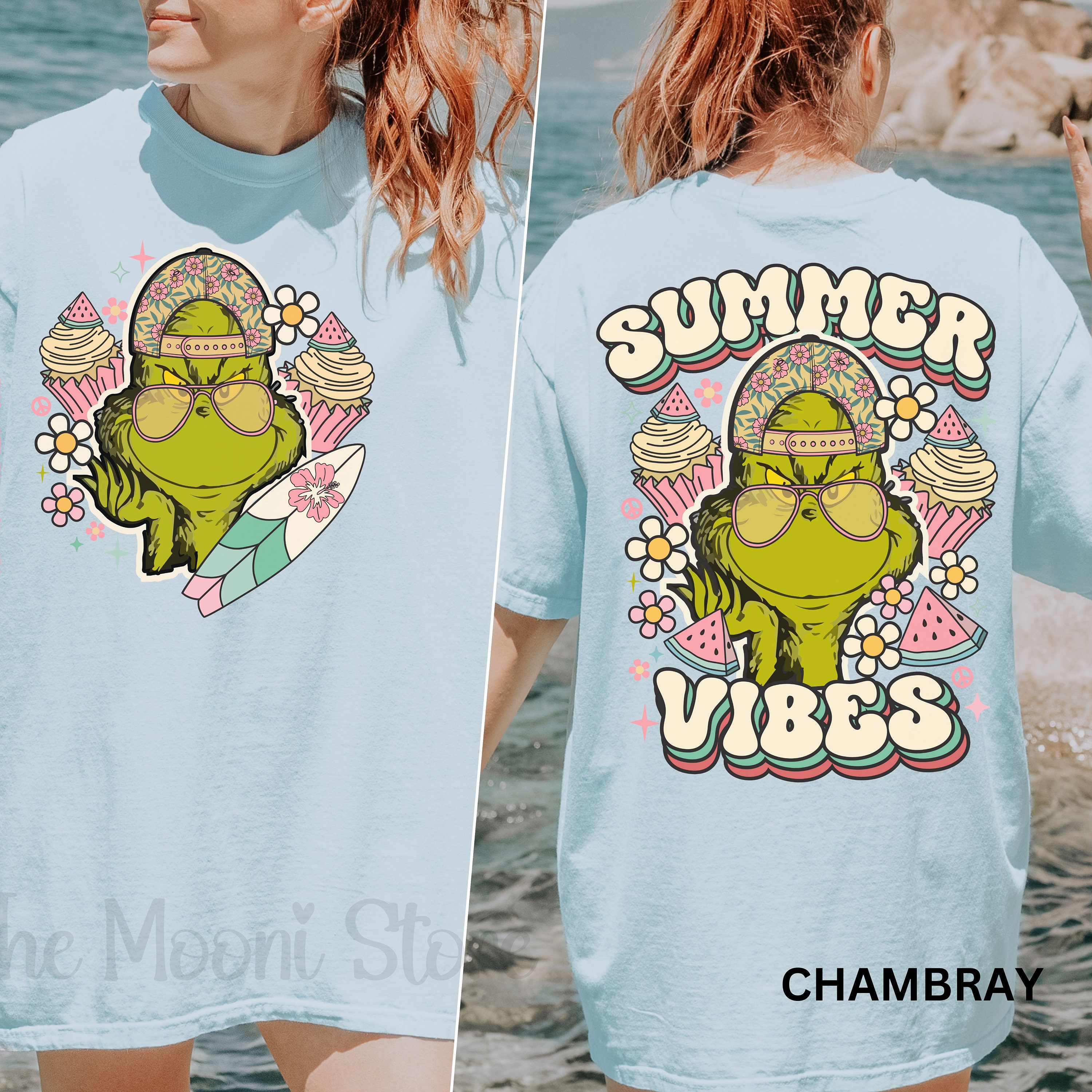 Summer Vibes Shirts Beach Tshirt Comfort Colors Shirt Oversize Summer ...