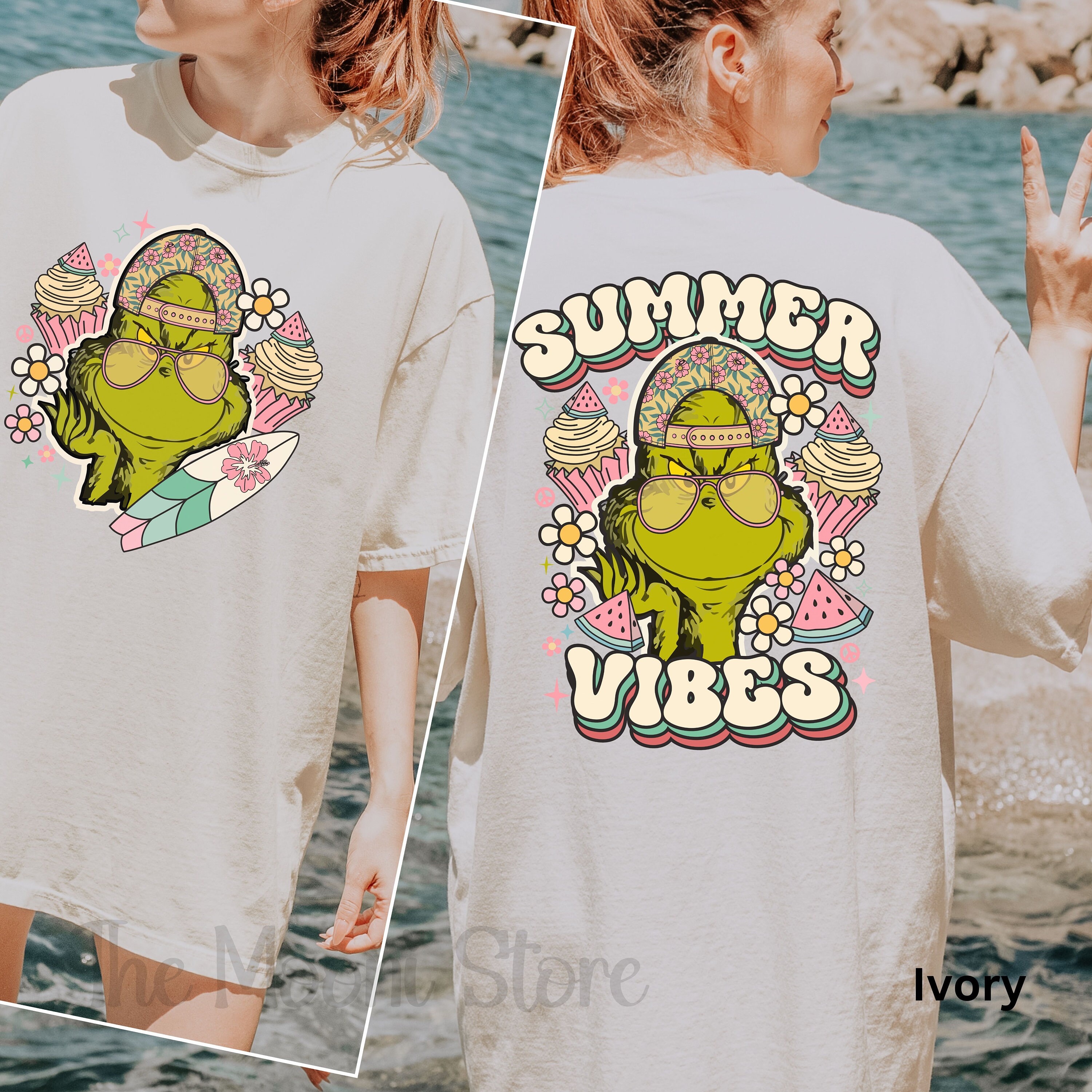 Summer Vibes Shirts Beach Tshirt Comfort Colors Shirt Oversize Summer ...