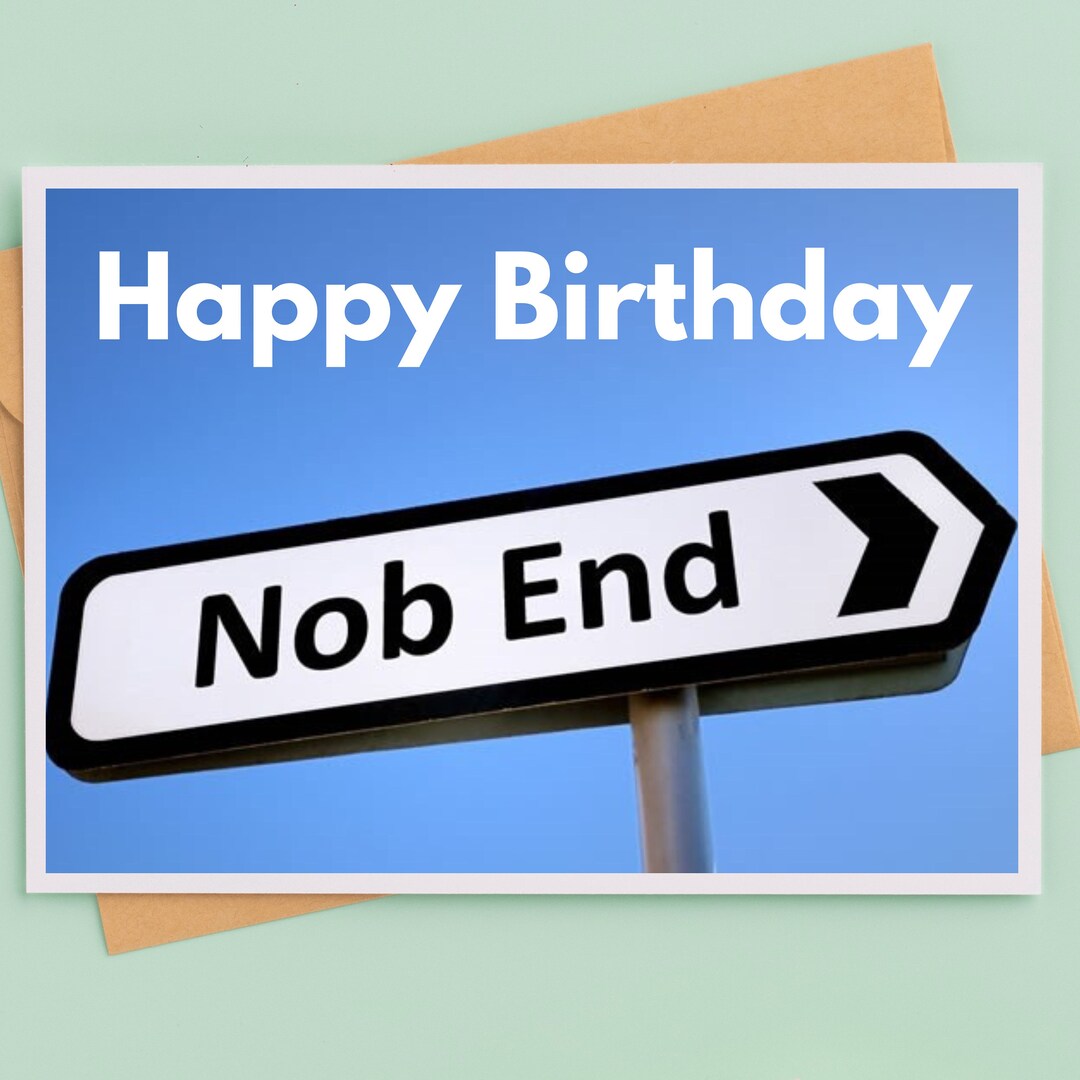Funny Birthday Card: Rude Card for Him - Etsy
