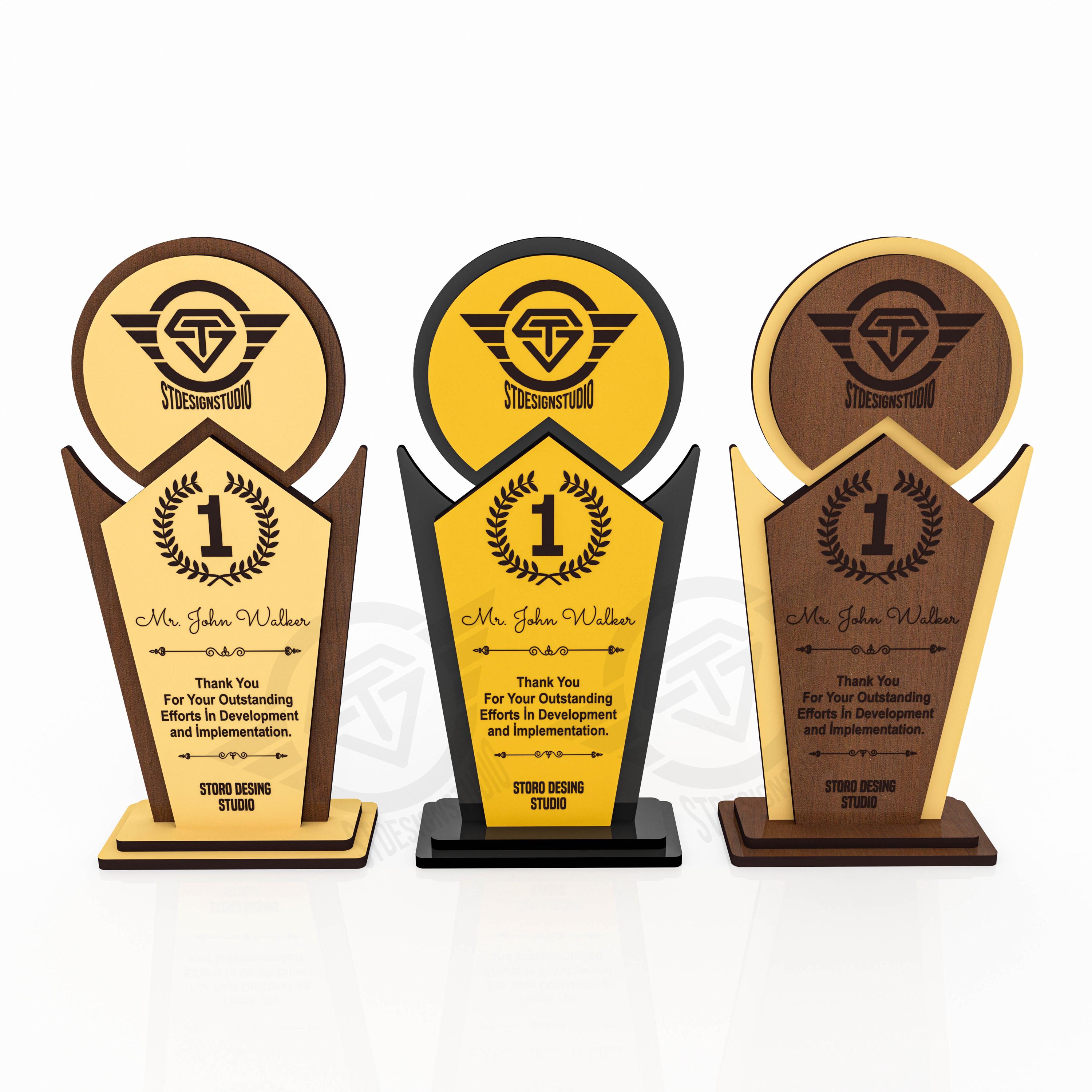 Award Trophy Laser Cut Files, Laser Cutting Files - Etsy
