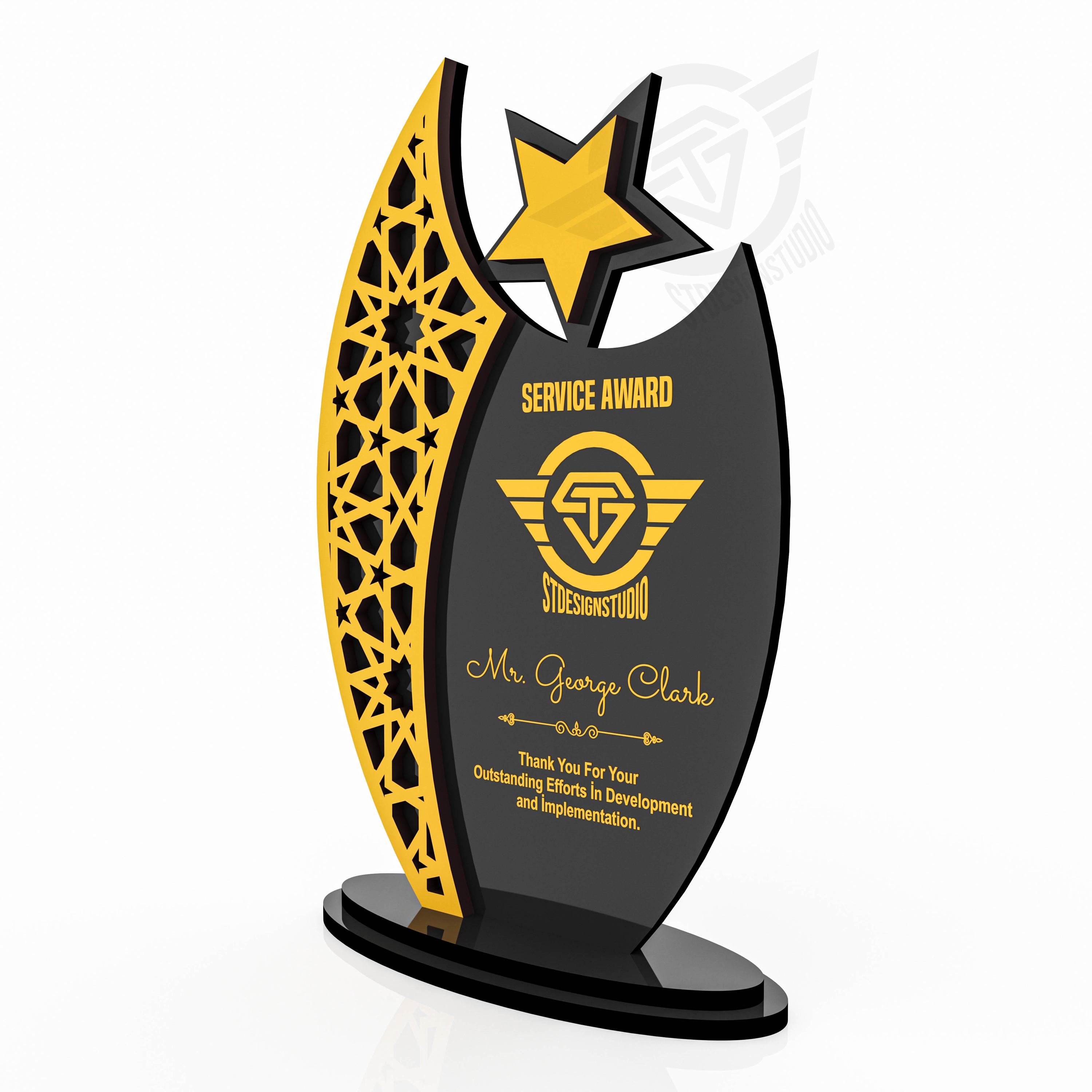 Award Trophy Laser Cut Files, Laser Cutting Files - Etsy