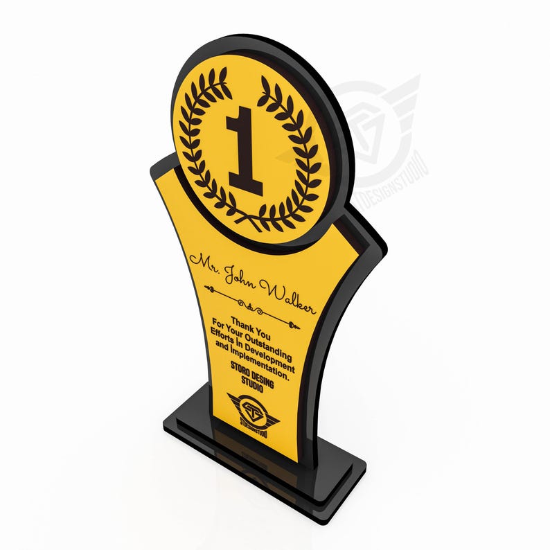 Award Trophy Laser Cut Files, Laser Cutting Files - Etsy