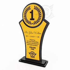 Award Trophy Laser Cut Files, Laser Cutting Files - Etsy