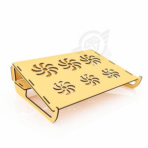 Laptop Stand Laser Cut Svg Files, Laser Cutting Files - Etsy