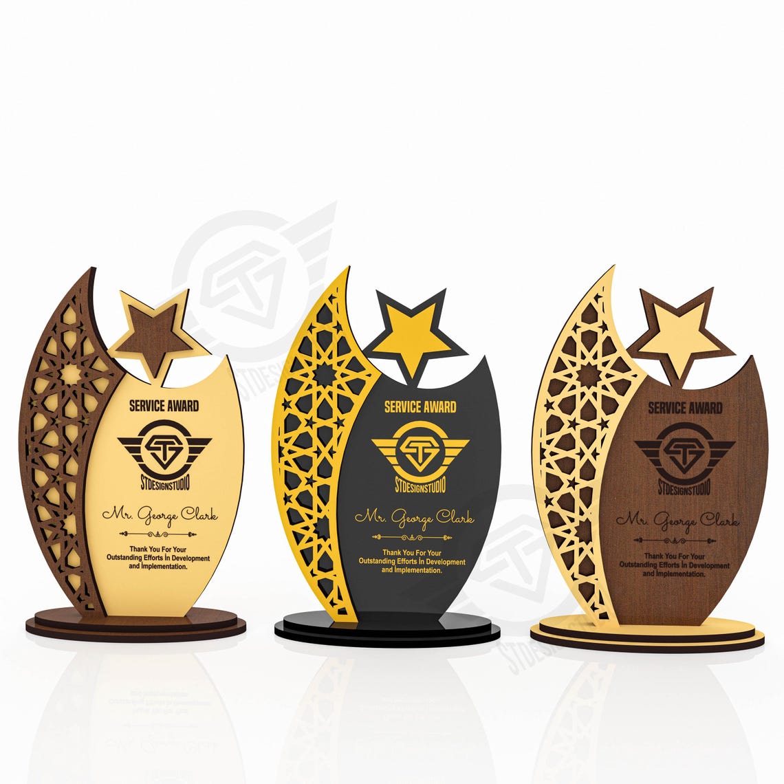Award Trophy Laser Cut Files, Laser Cutting Files - Etsy