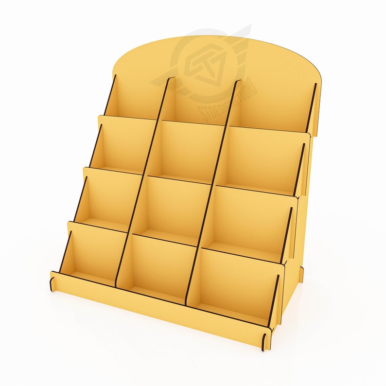 3 Different Size Laser Cut Display Stand Files, Laser Cutting Files - Etsy