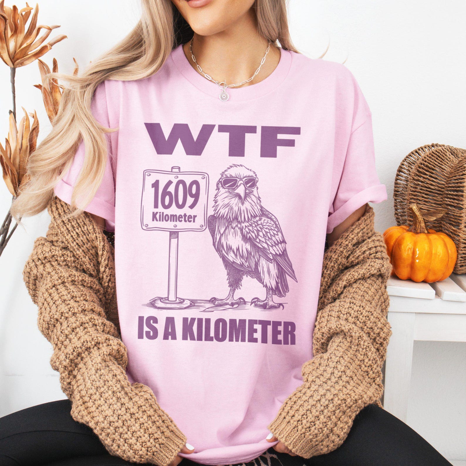 WTF is A Kilometer Meme Shirt, Funny Metric Conversion T-shirt, 1609 ...