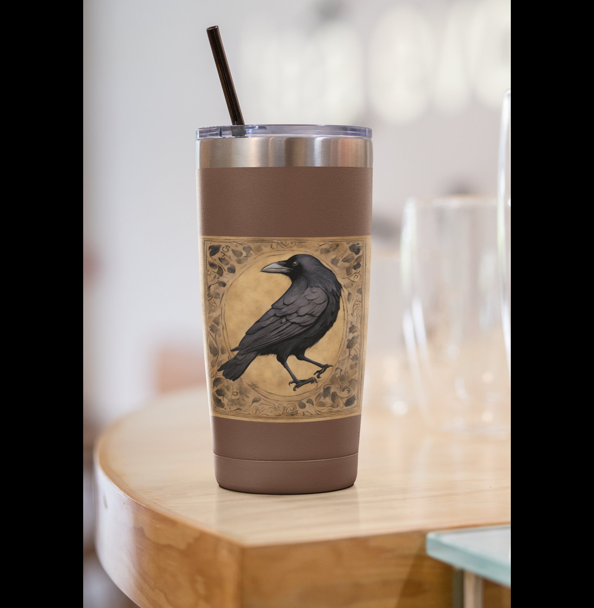 2 Primitive Vintage Old Crow Label Image Digital Download Digital Paper ...