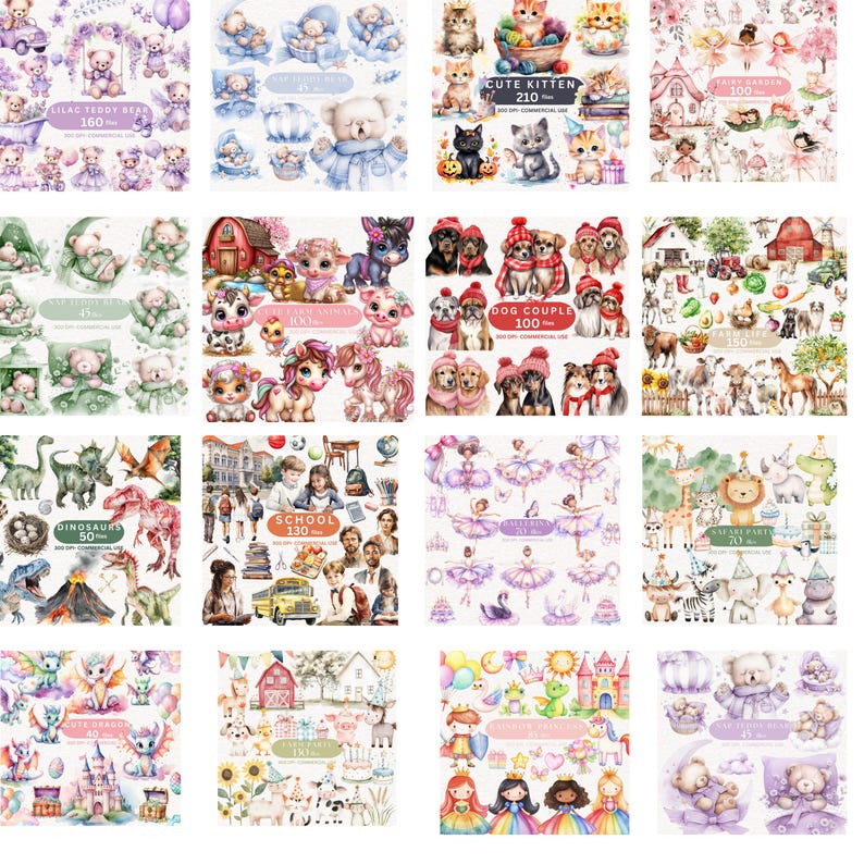 Lifetime Shop Access, Whole Shop Clipart Bundle, Entire Store Bundle ...