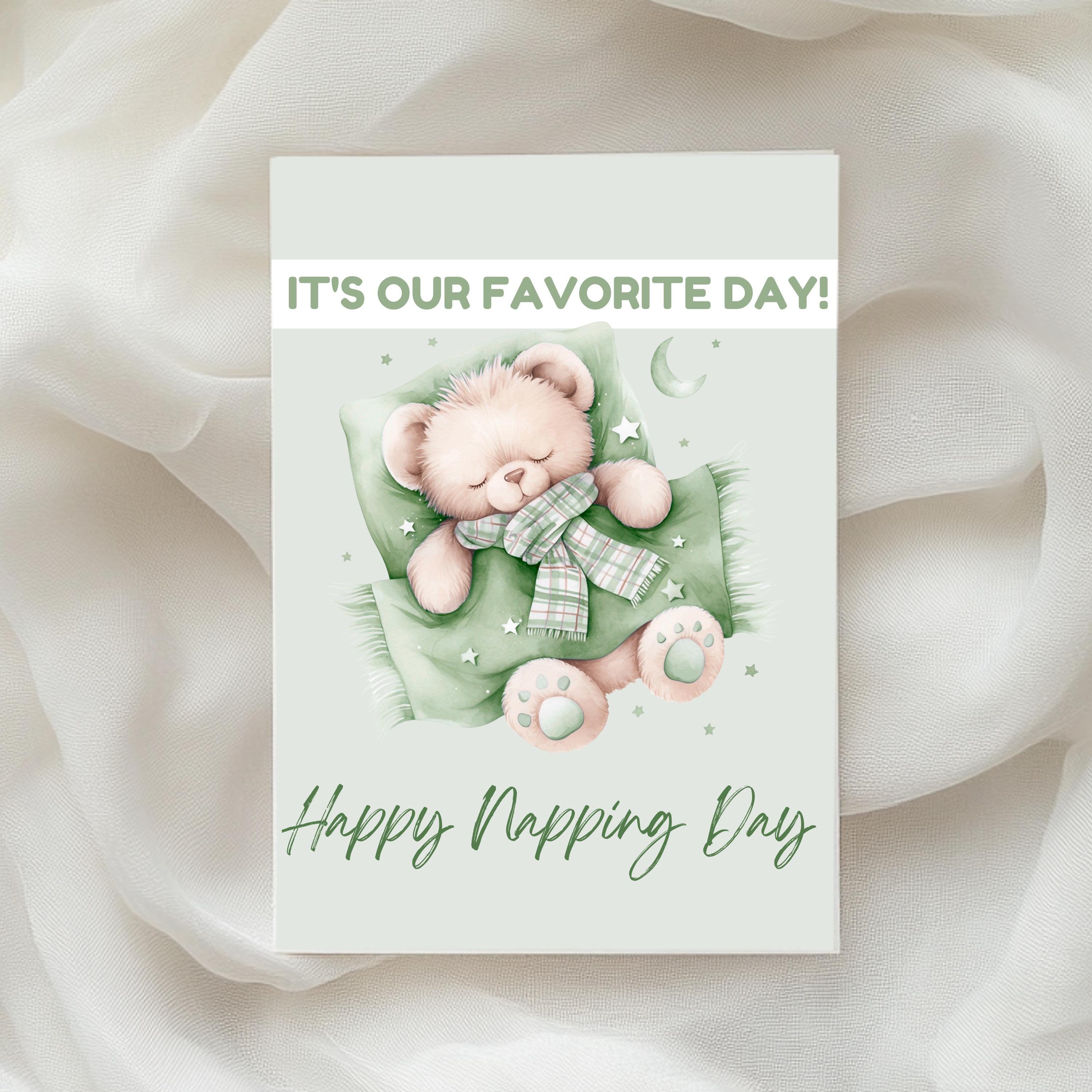 Green Nap Teddy Bear Watercolor Clipart Cute Pastel Green Teddy Bear ...