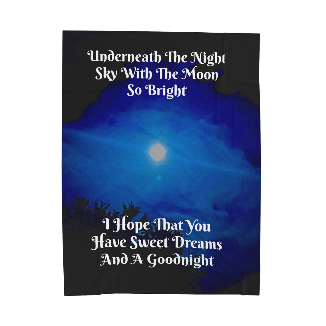 Blue Moon Poetry Plush - Etsy