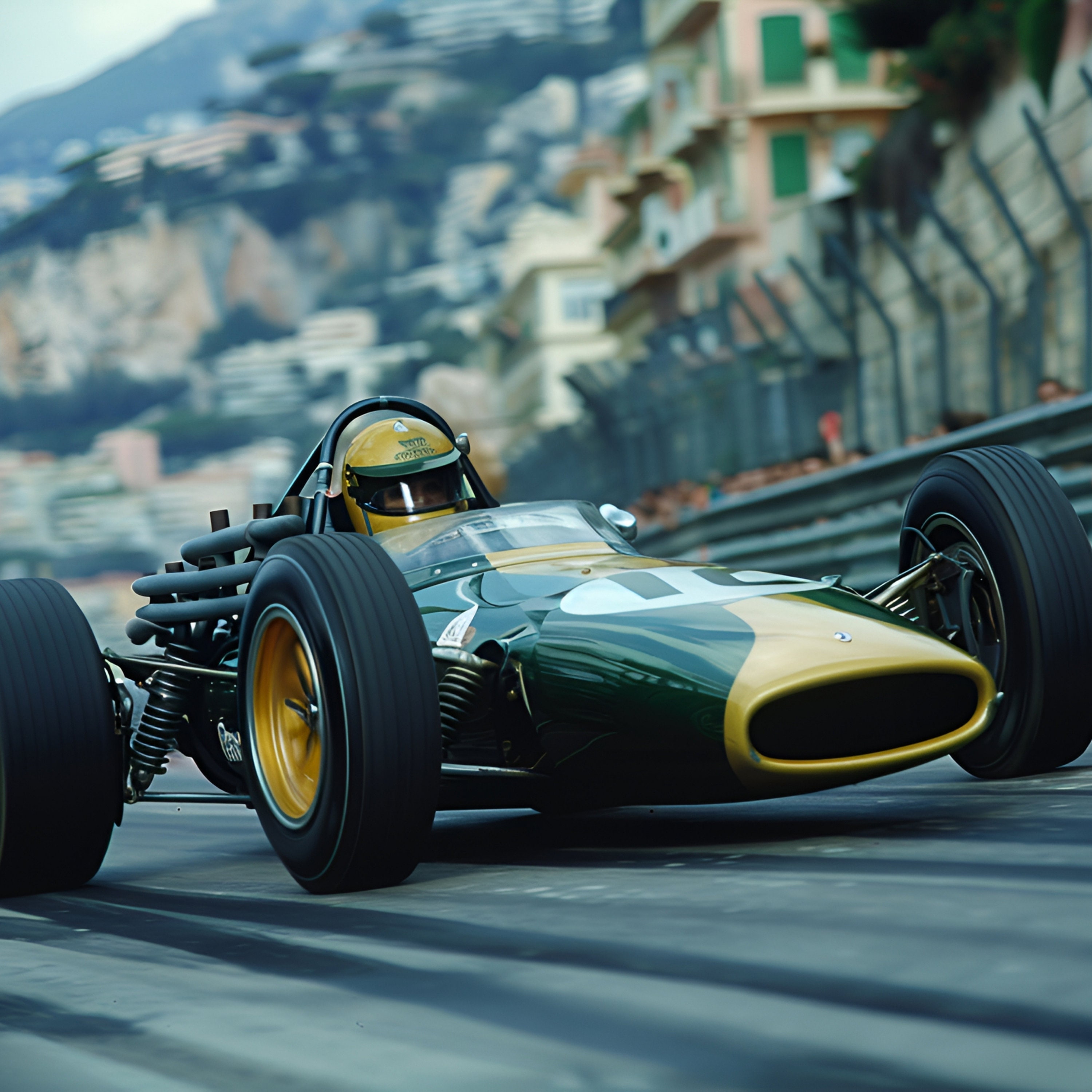 Legendary Lotus 49B Racing Poster, Classic Formula One Art, Vintage Car ...