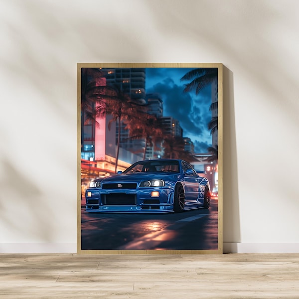 Nissan Gtr Car Decal - Etsy