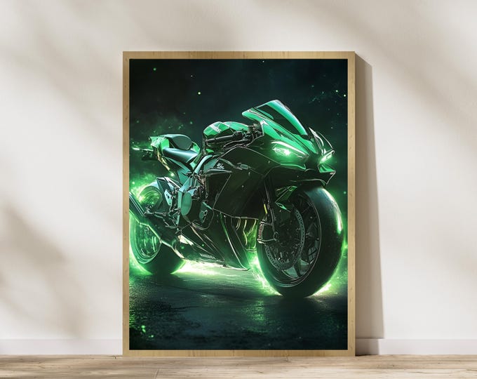 Kawasaki Ninja H2™R - 2020, Art Sketch Poster [no Frame] - Etsy Canada