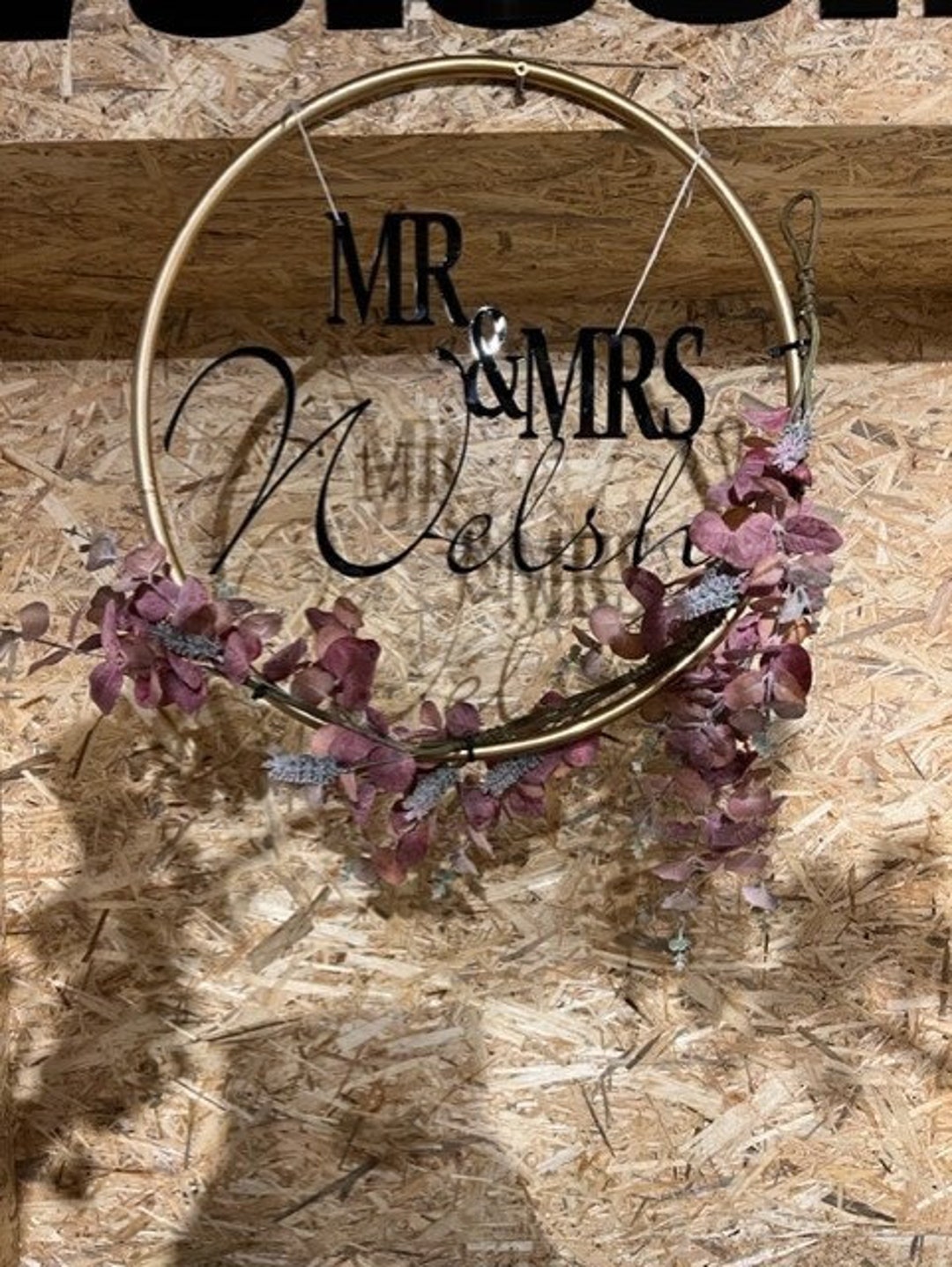 Personalised Hoop Signs - Etsy