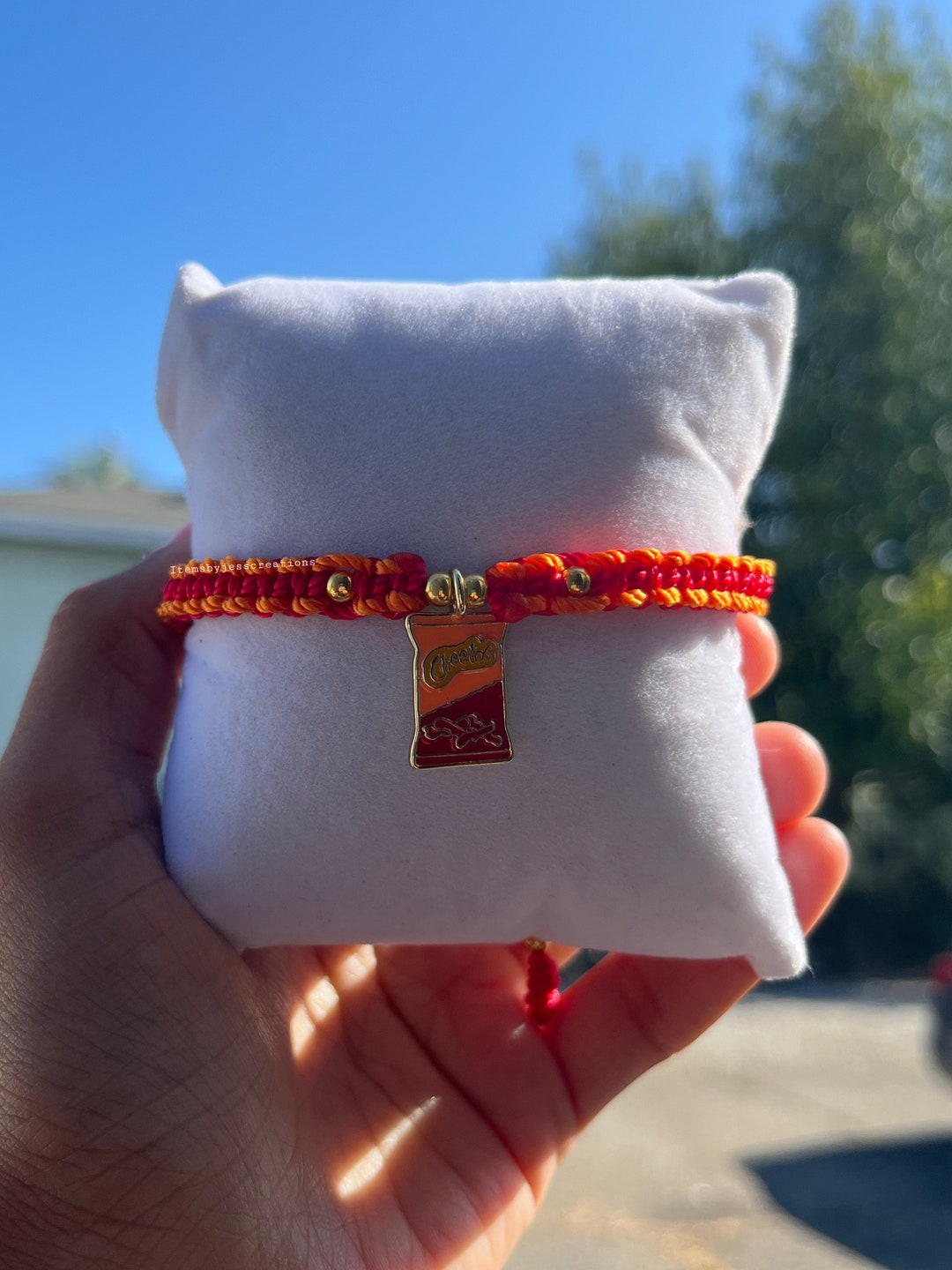 Hot Cheetos Bracelet, Adjustable Bracelet, Handmade - Etsy