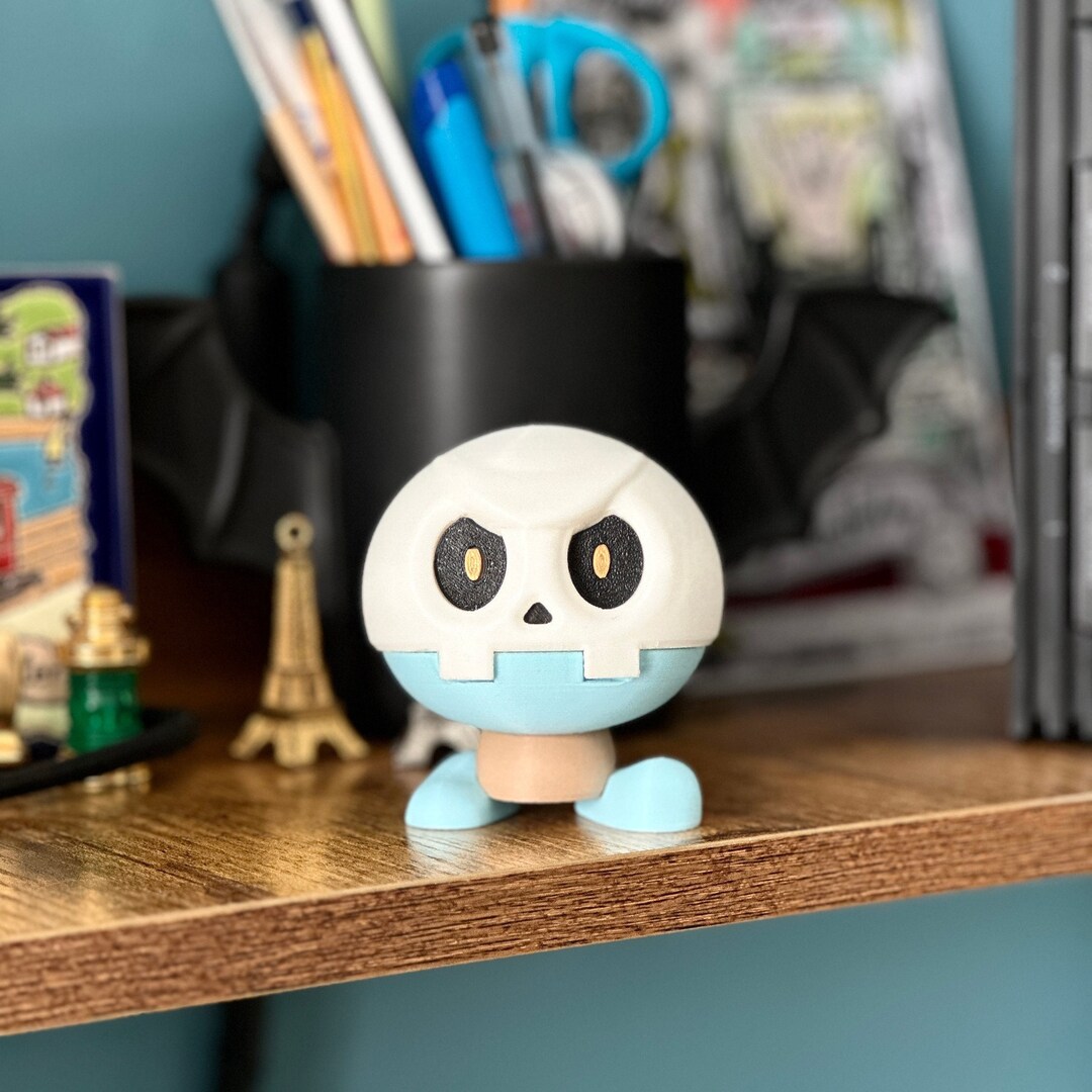 Customizable Bone Goomba Mario Figurine - Etsy