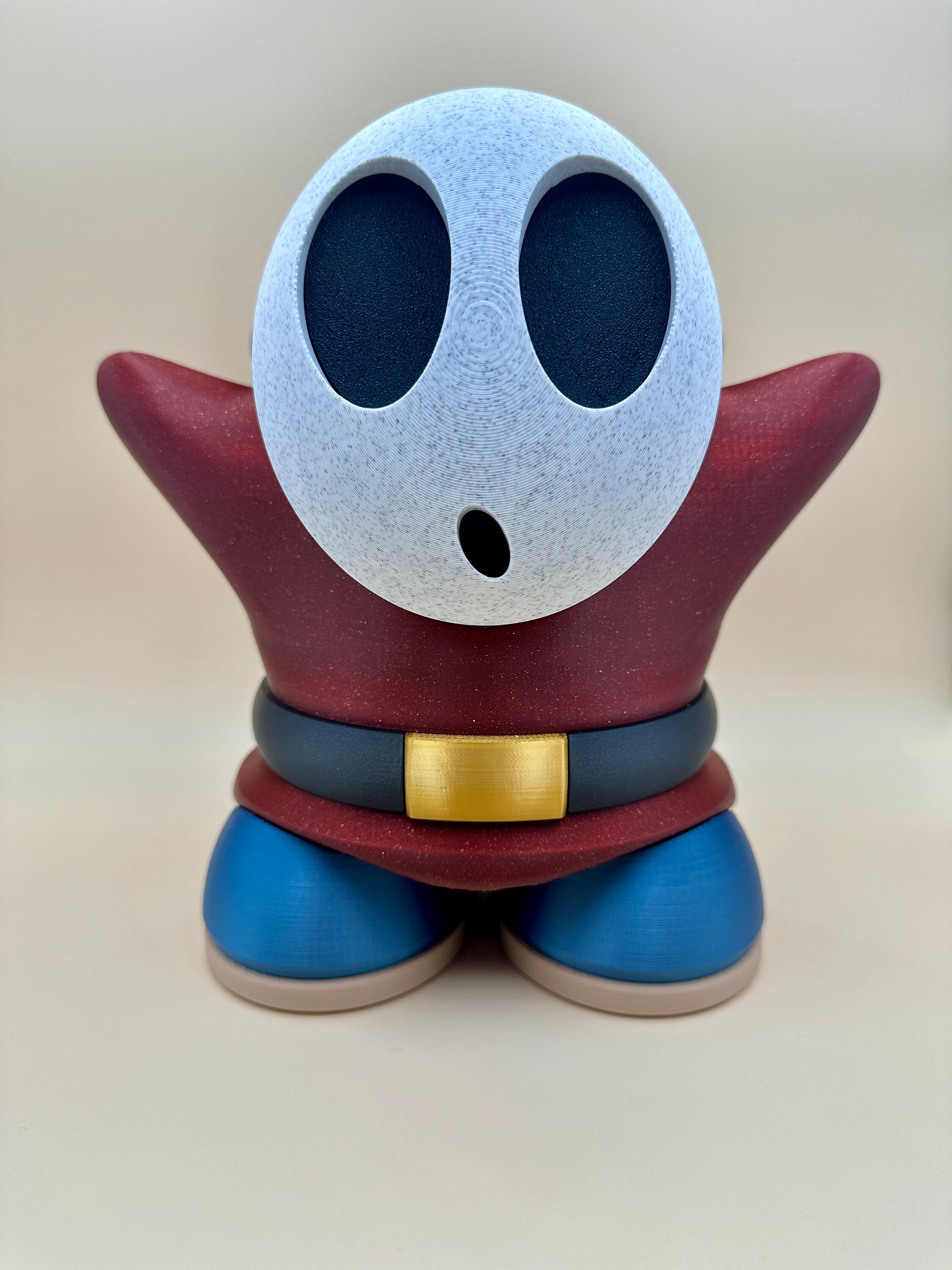 Maskass Shy Guy Figurine From Super Mario Fully Customizable size ...