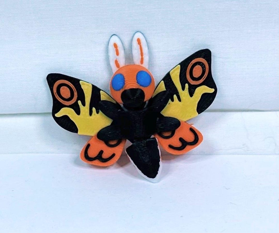Tiny Flexi Mothra - Etsy