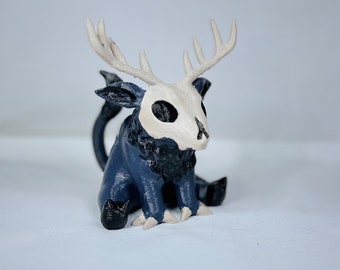 Leshen/ Wendigo Statue, Half Scale Sculpture Mythical Creature Figurine ...