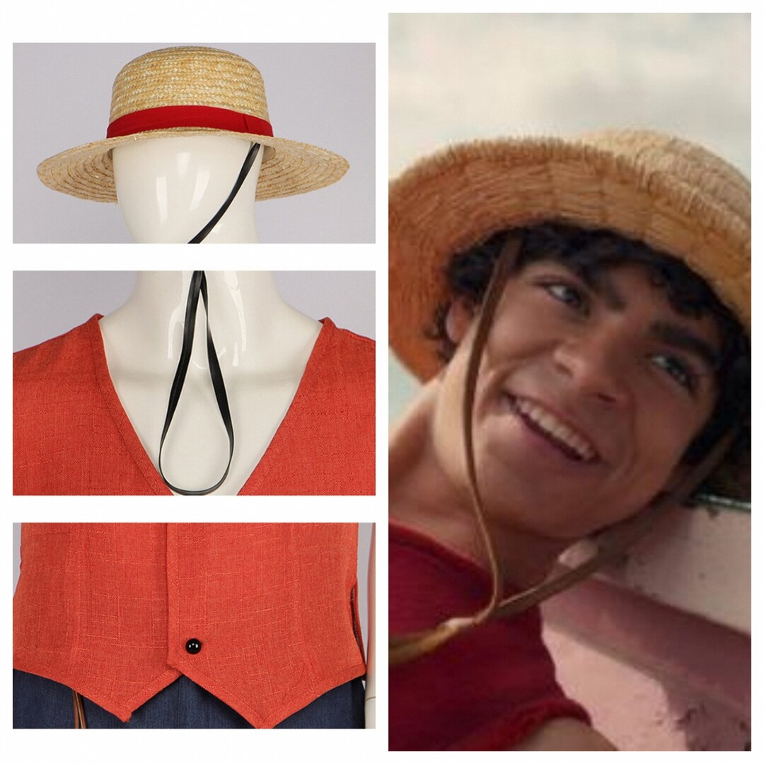 Luffy Real-life Cosplay Costume Adult Shirt Suits Halloween - Etsy