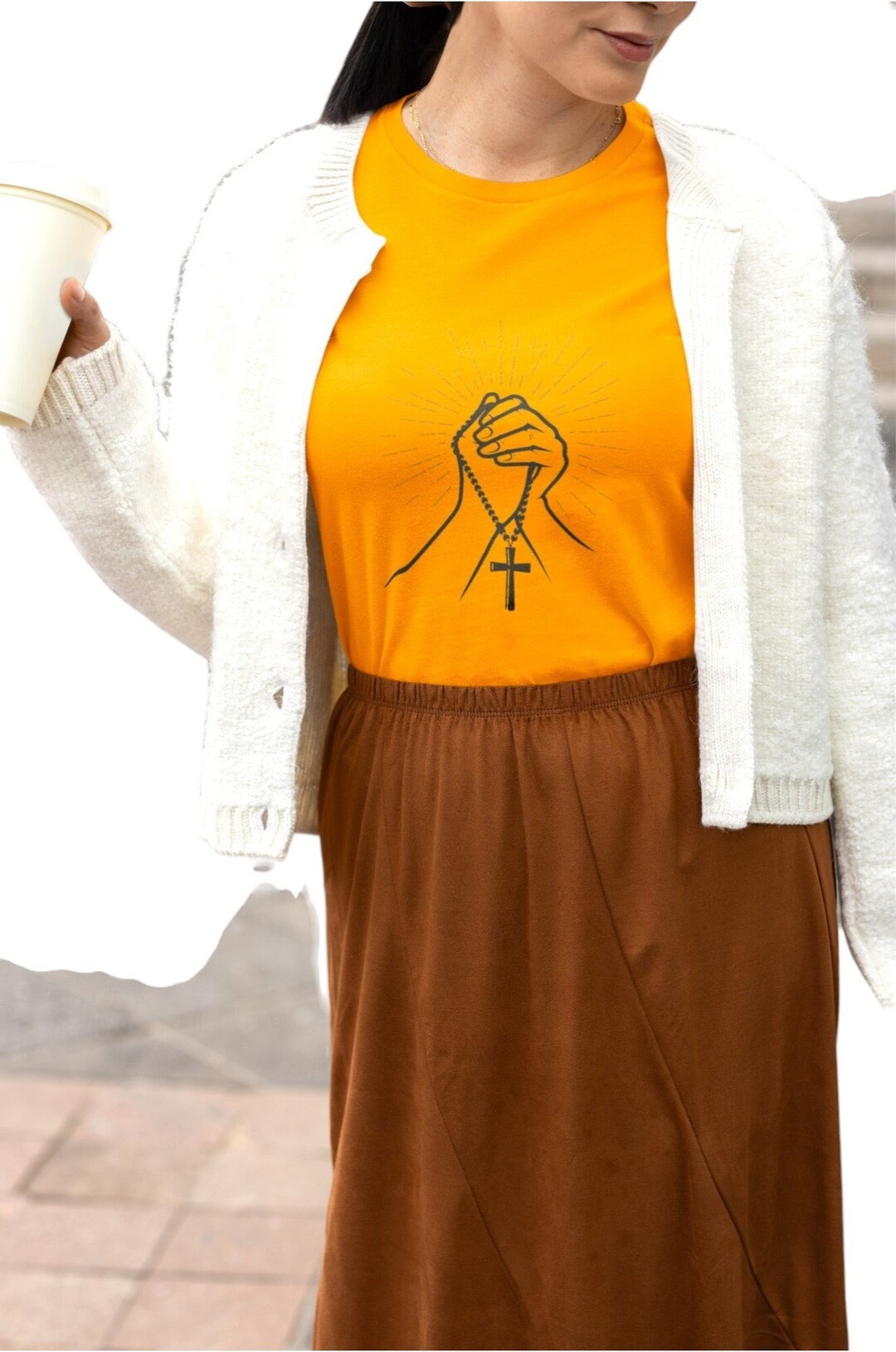 Praying Hands Shirt, Christian T-shirts, Oversized T-shirts, Christian ...