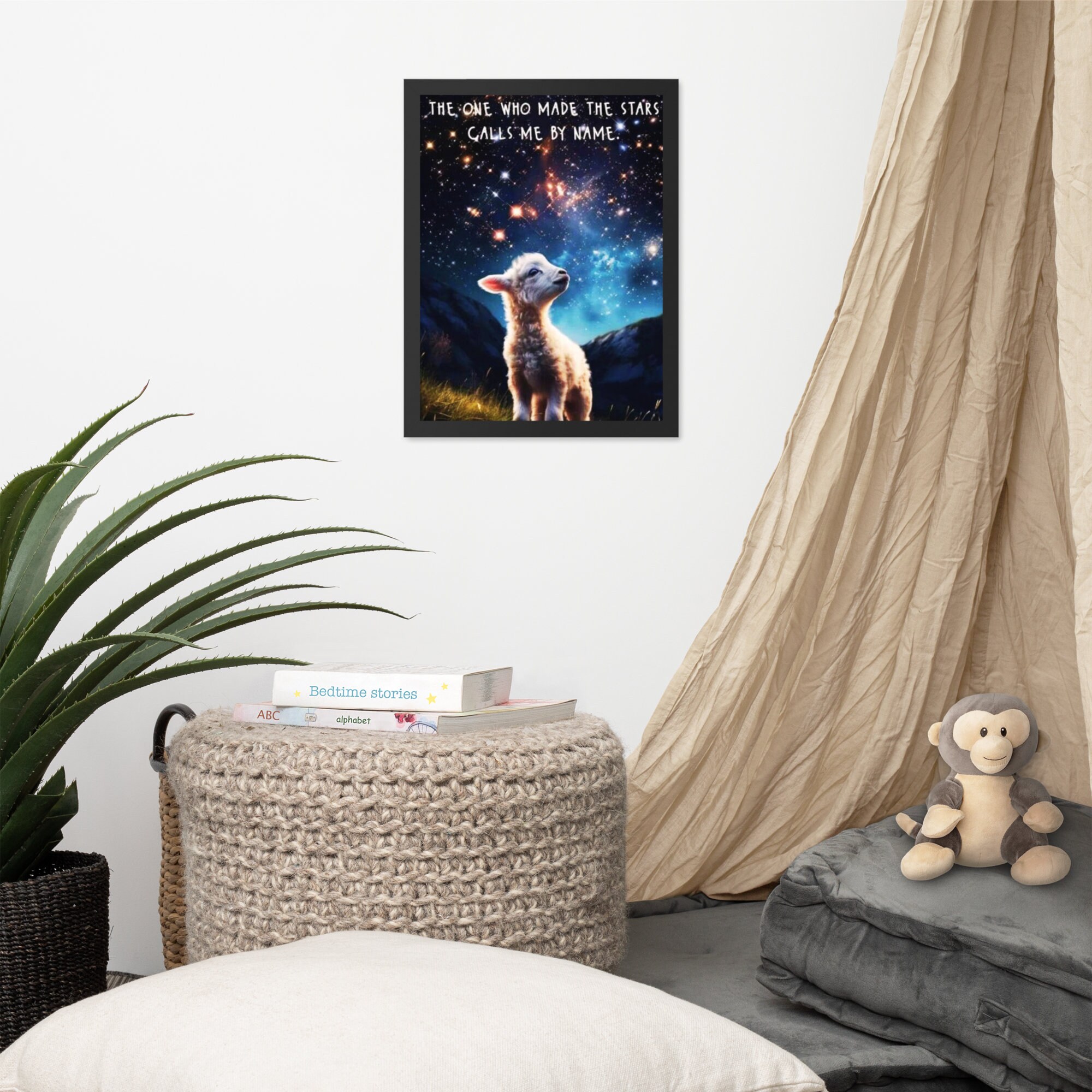 God Knows My Name, Christian Wall Art, Kids Room Wall Art, Nursery Wall ...