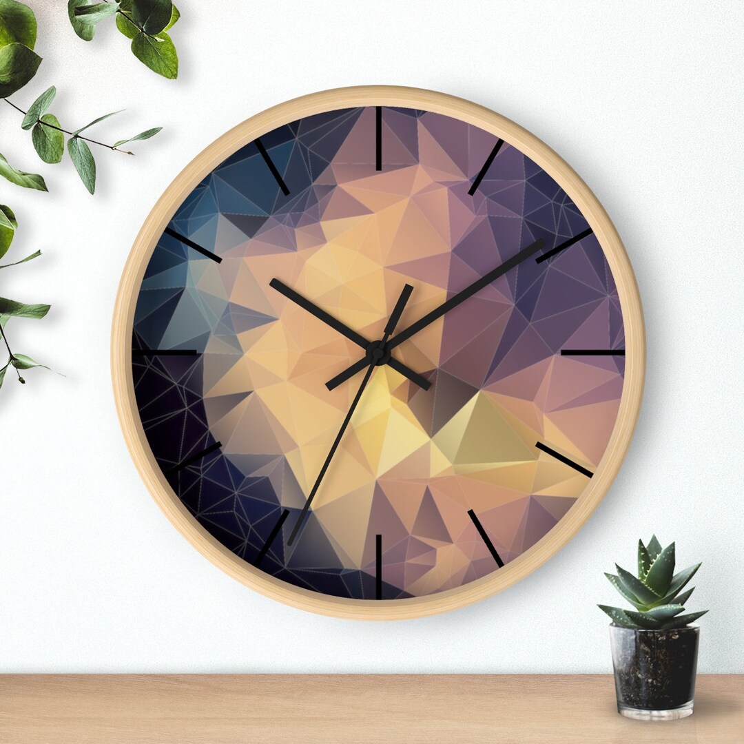 3D Wall Clock, Custom 3D Clock, Kids Room Clock, Gaming Room Clock ...