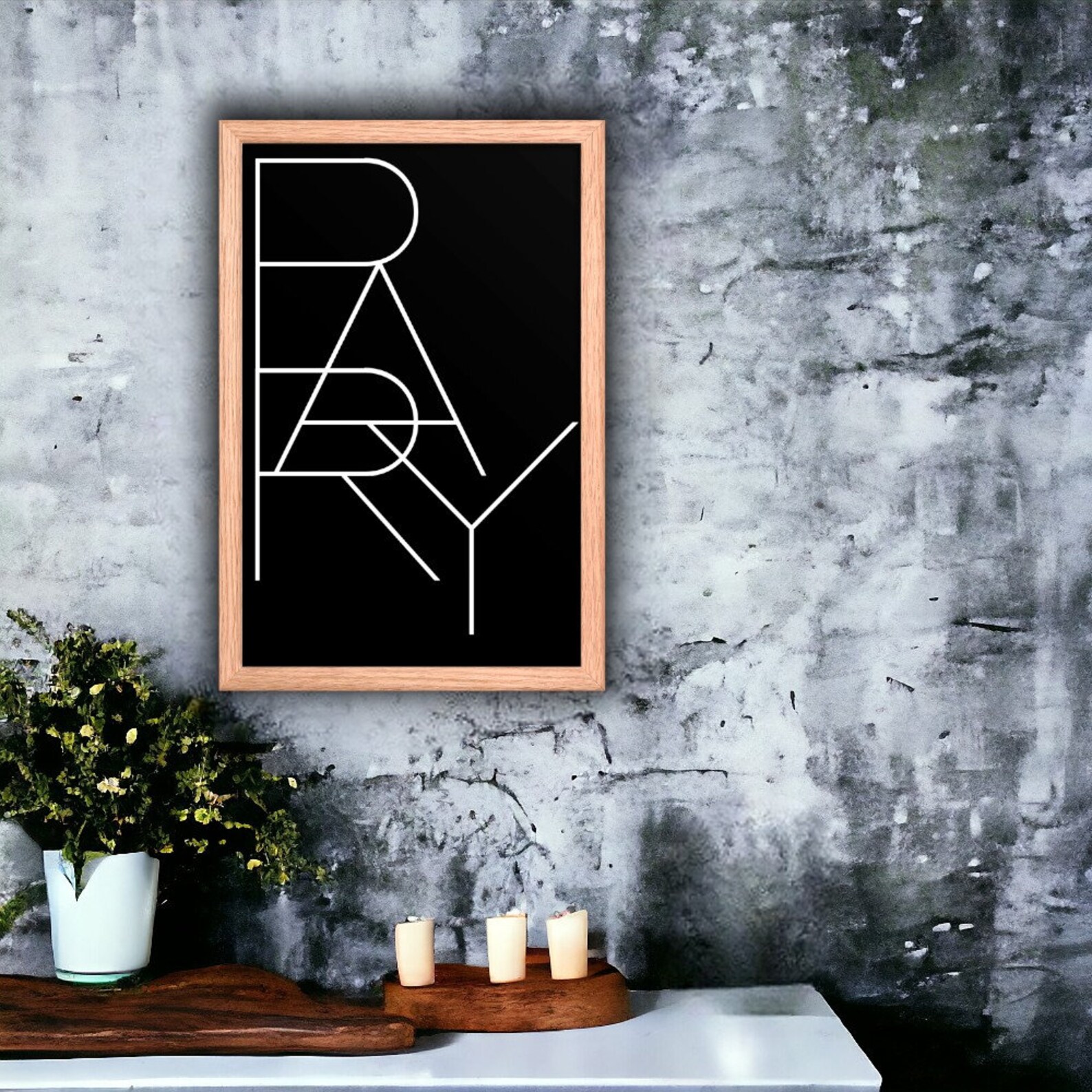 Pray Wall Art, Christian Wall Art, Minimalist Wall Art, Black and White ...