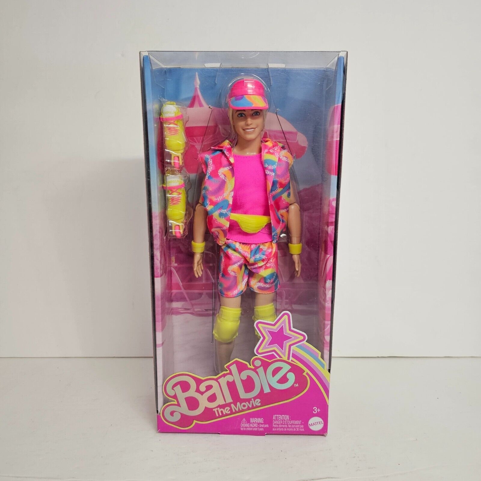 BARBIE the Movie KEN Roller Blades NIB Inline Skates Ryan Gosling ...