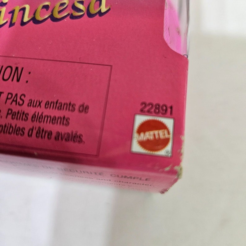 Vintage 1998 Princess Barbie Blonde Doll Easy to Dress Mattel 22891 ...