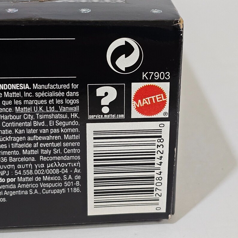 Barbie Cher Bob Mackie Doll Black Label 2007 Turn Back Time Mattel ...