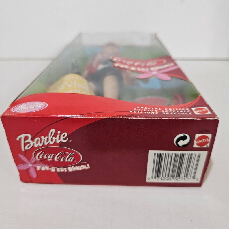 BARBIE Coca-cola Skateboard Special INTL Edition 2001 Mattel 52717 NRFB ...
