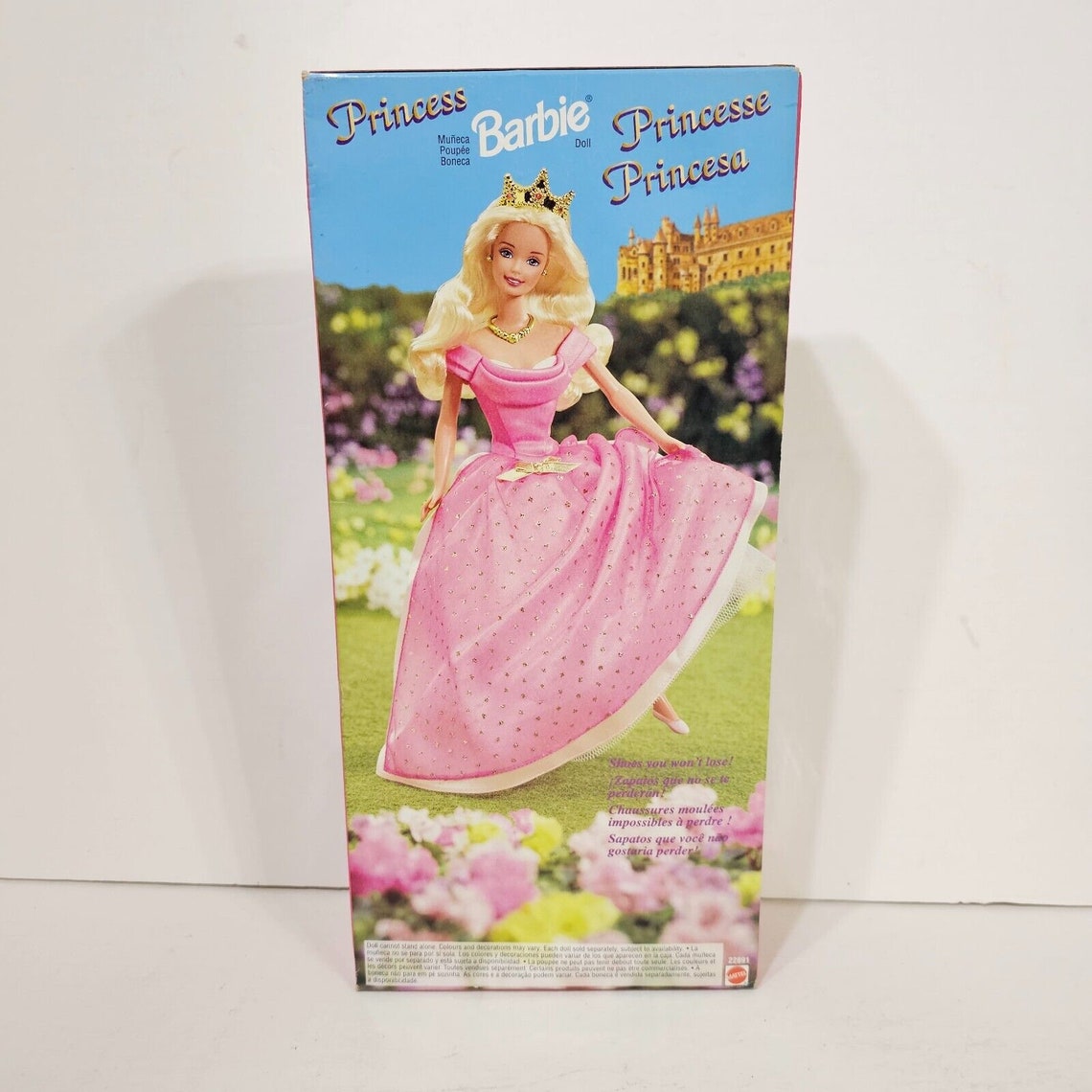 Vintage 1998 Princess Barbie Blonde Doll Easy to Dress Mattel 22891 ...